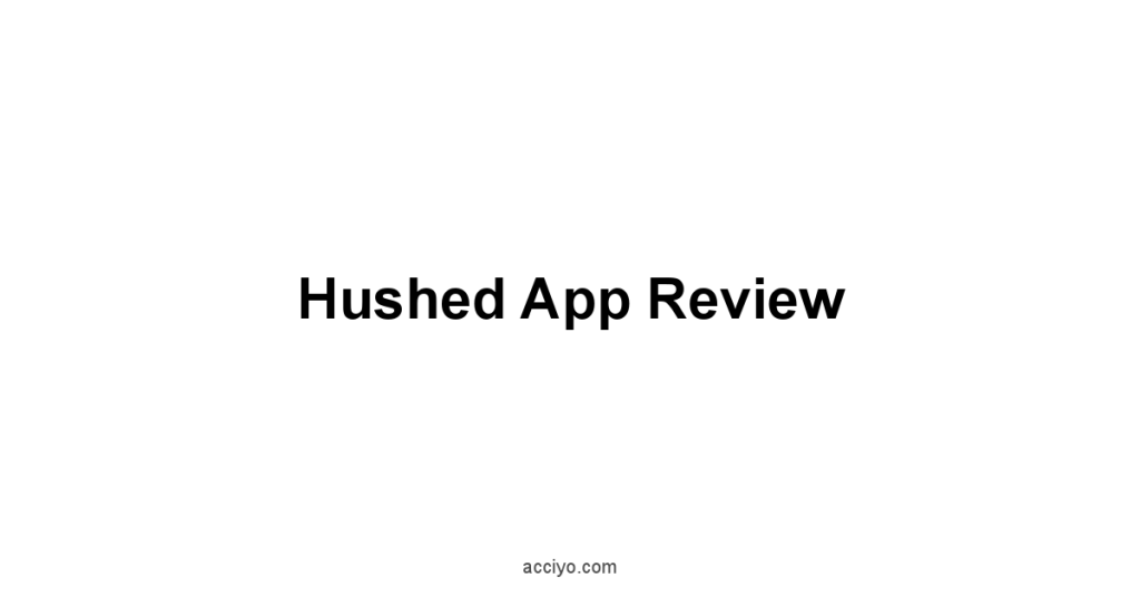 Hushed App Review